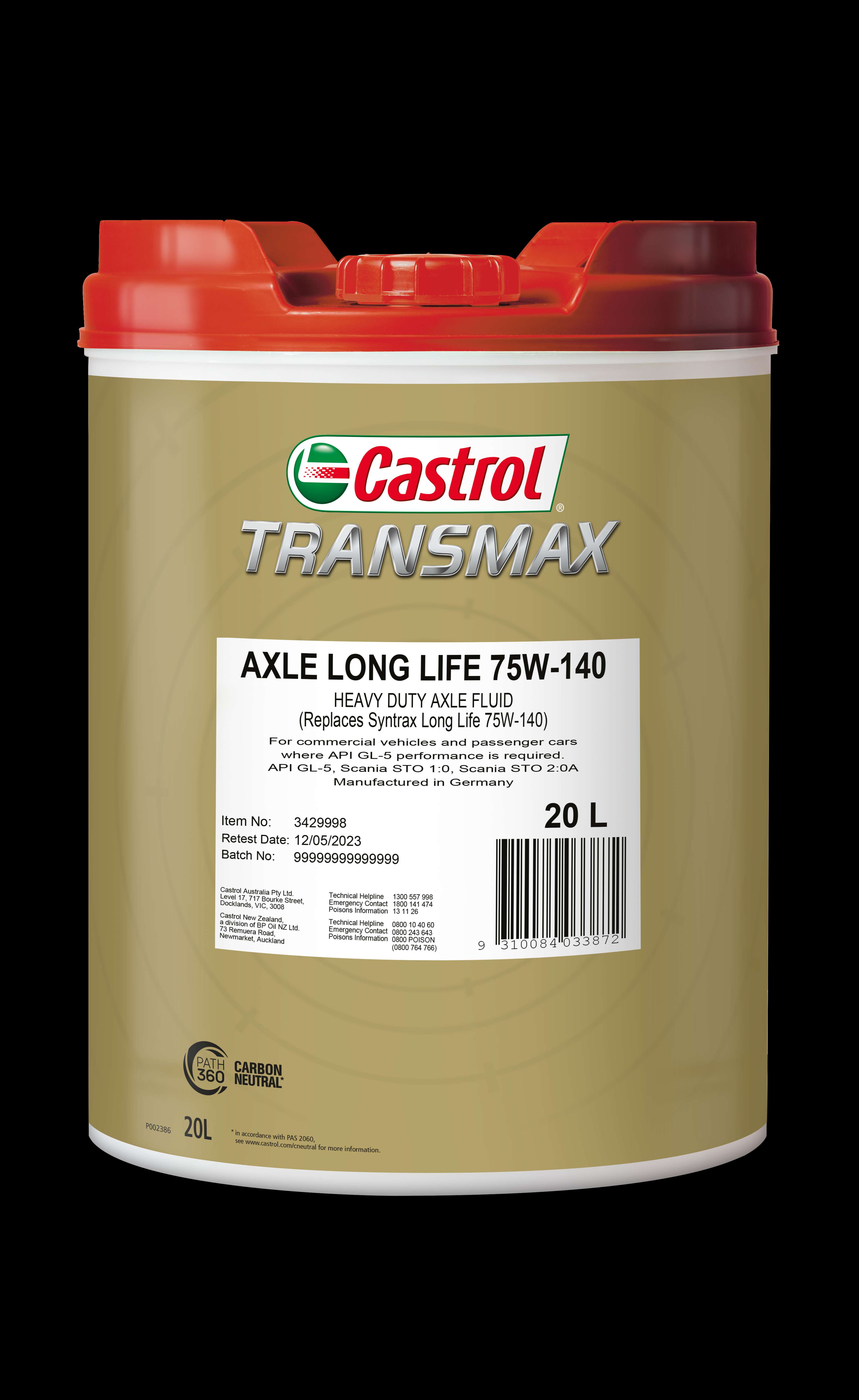 AXLE LUBRICANTS | CASTROL AUSTRALIA