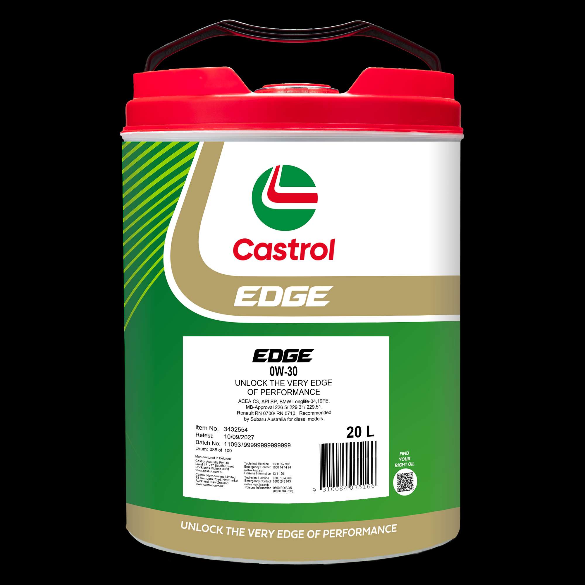 Castrol EDGE product range | Castrol Australia