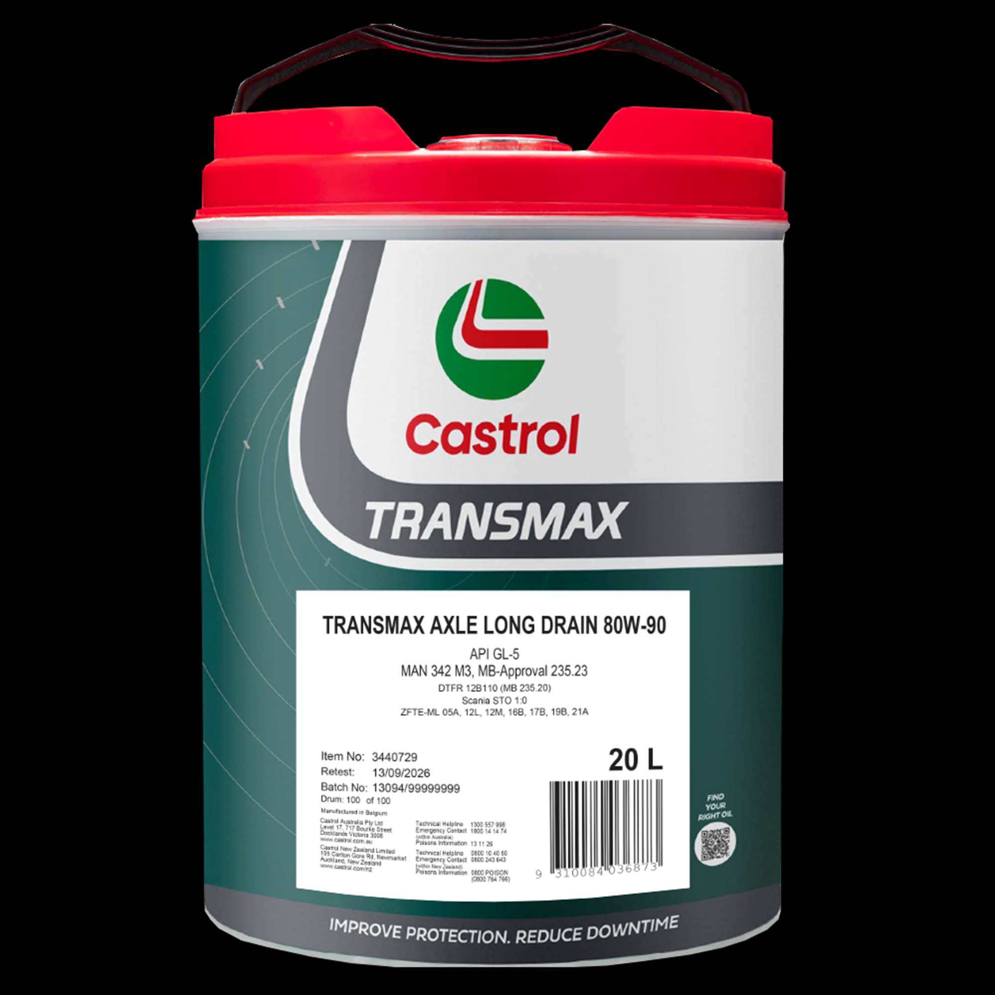 Axle and universal oils | Castrol Australia