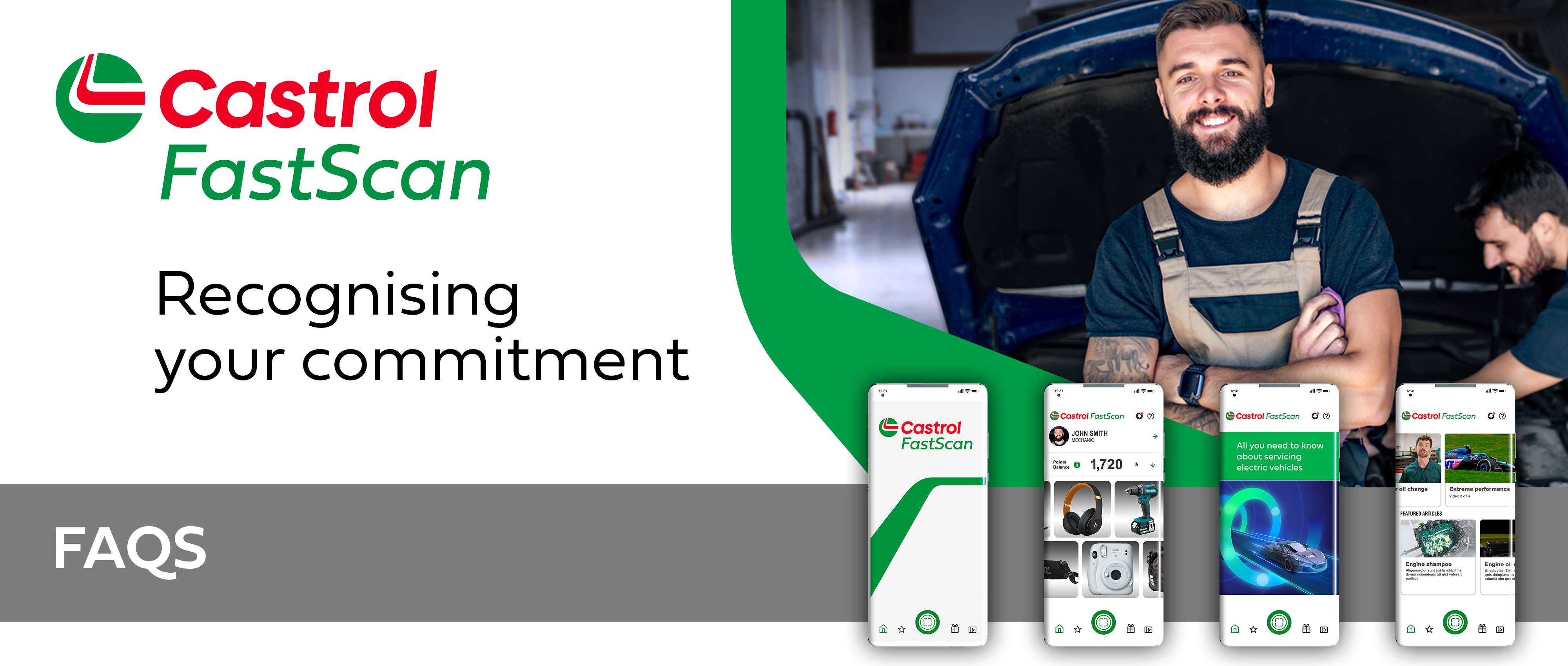 Castrol FASTSCAN | Faqs | Castrol UK & Ireland