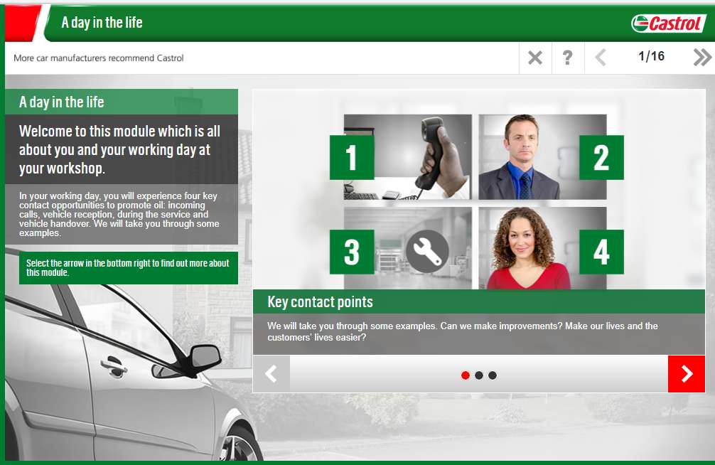 Independent automotive workshop training | Castrol UK & Ireland