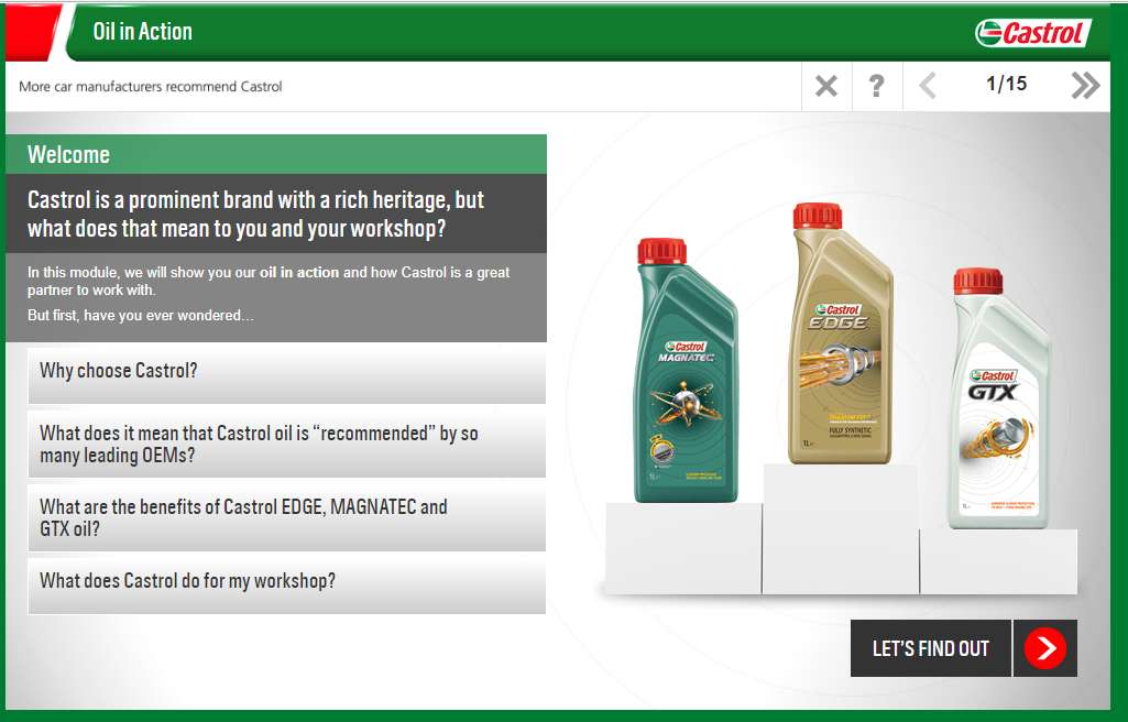 Online training | Castrol India