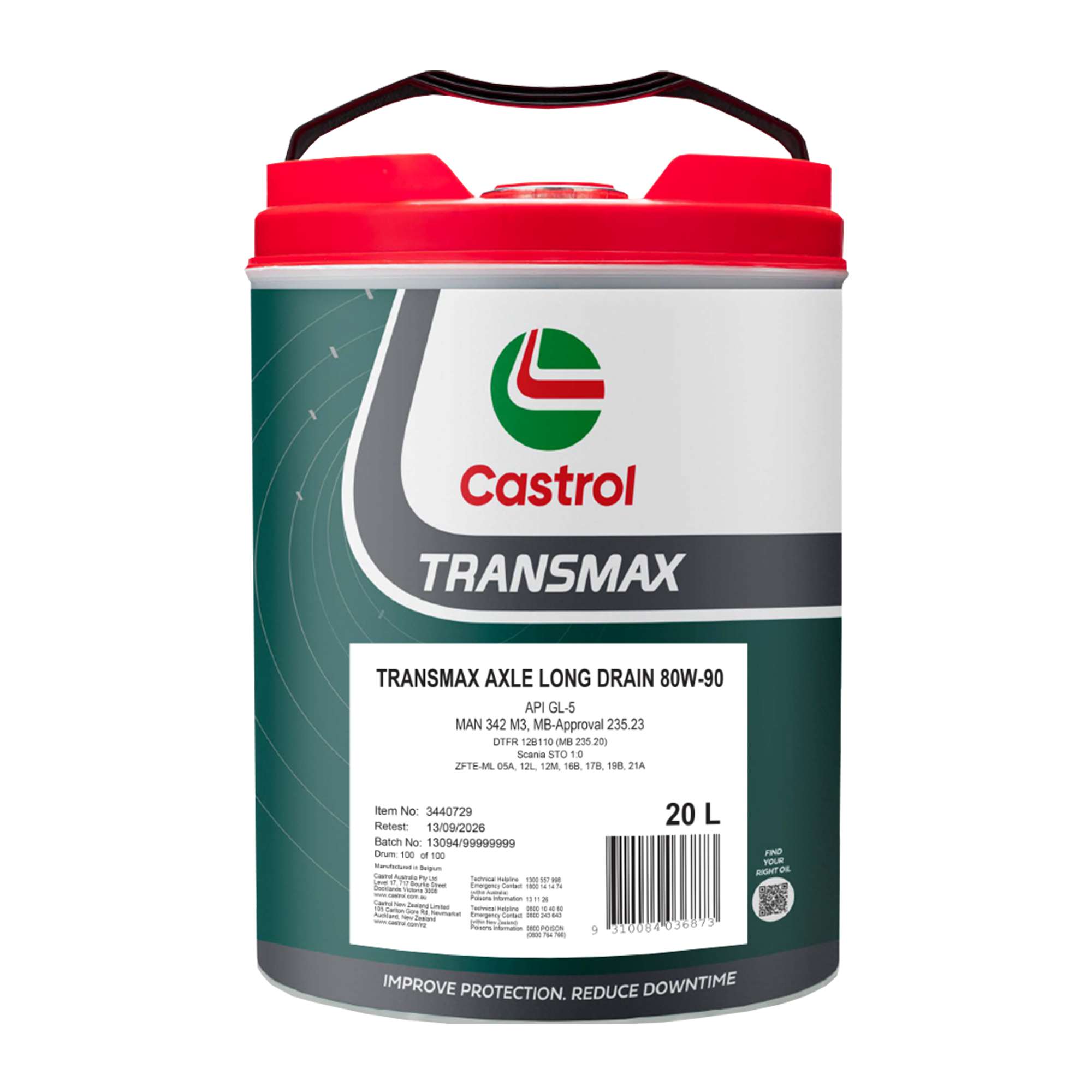 Axle and general fluids | Castrol New Zealand