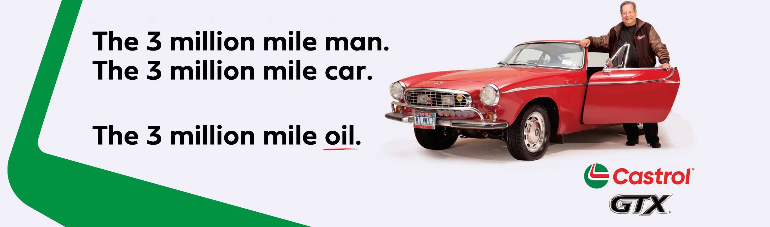 Irv Gordon’s 3M-Mile Volvo with Castrol® GTX | Castrol® USA