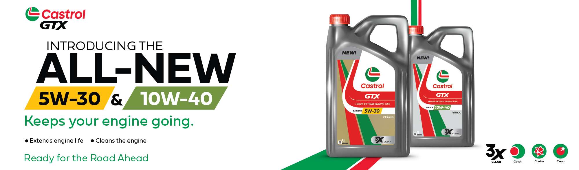 Castrol GTX 5W-30 & 10W-40 | Oils & Lubricants | Southern African Region
