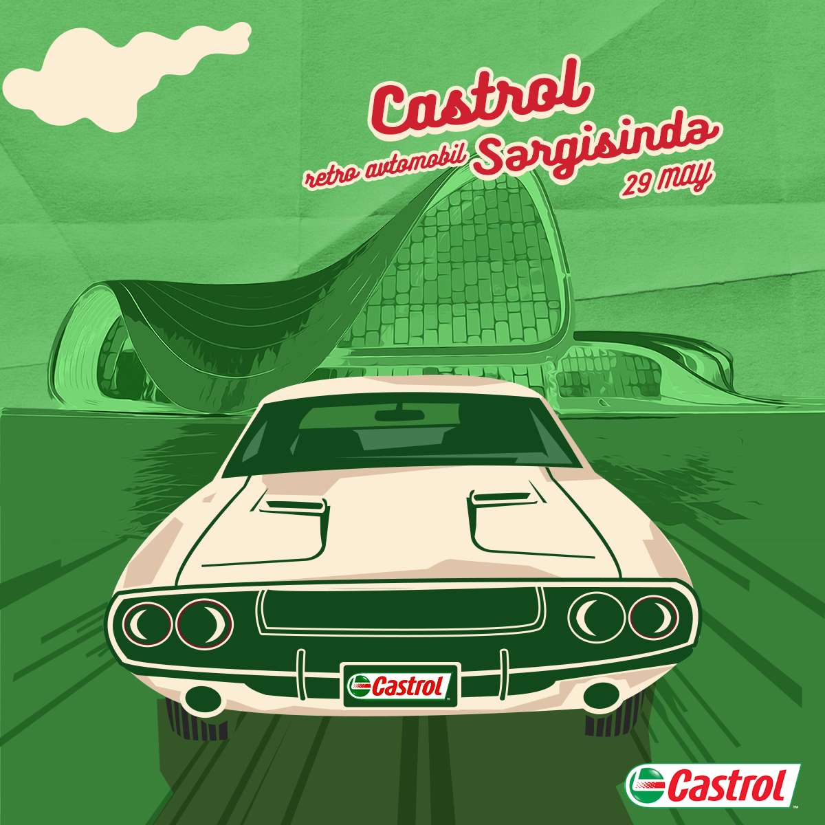 Castrol - retro avtomobi̇lləri̇n yürüşü | Castrol Центральная Азия