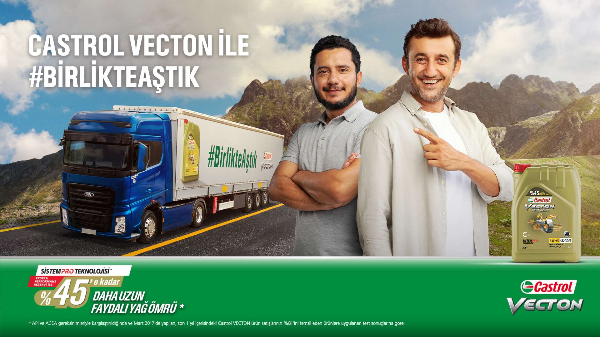 Castrol VECTON i̇le bi̇rli̇kte aştik | Castrol Türkiye