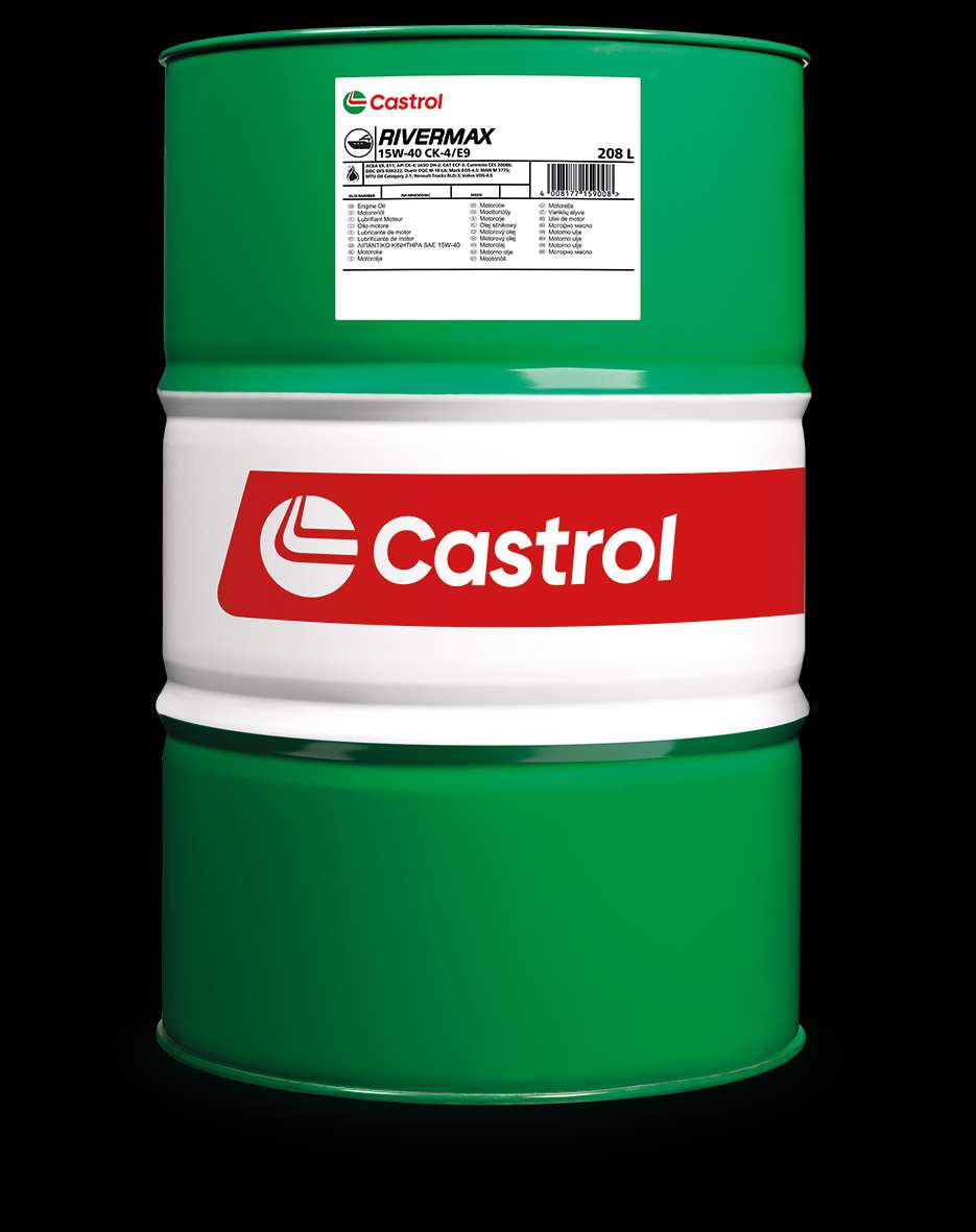 Le nouveau lubrifiant Castrol Rivermax offre une protection de pointe pour les moteurs diesel ...