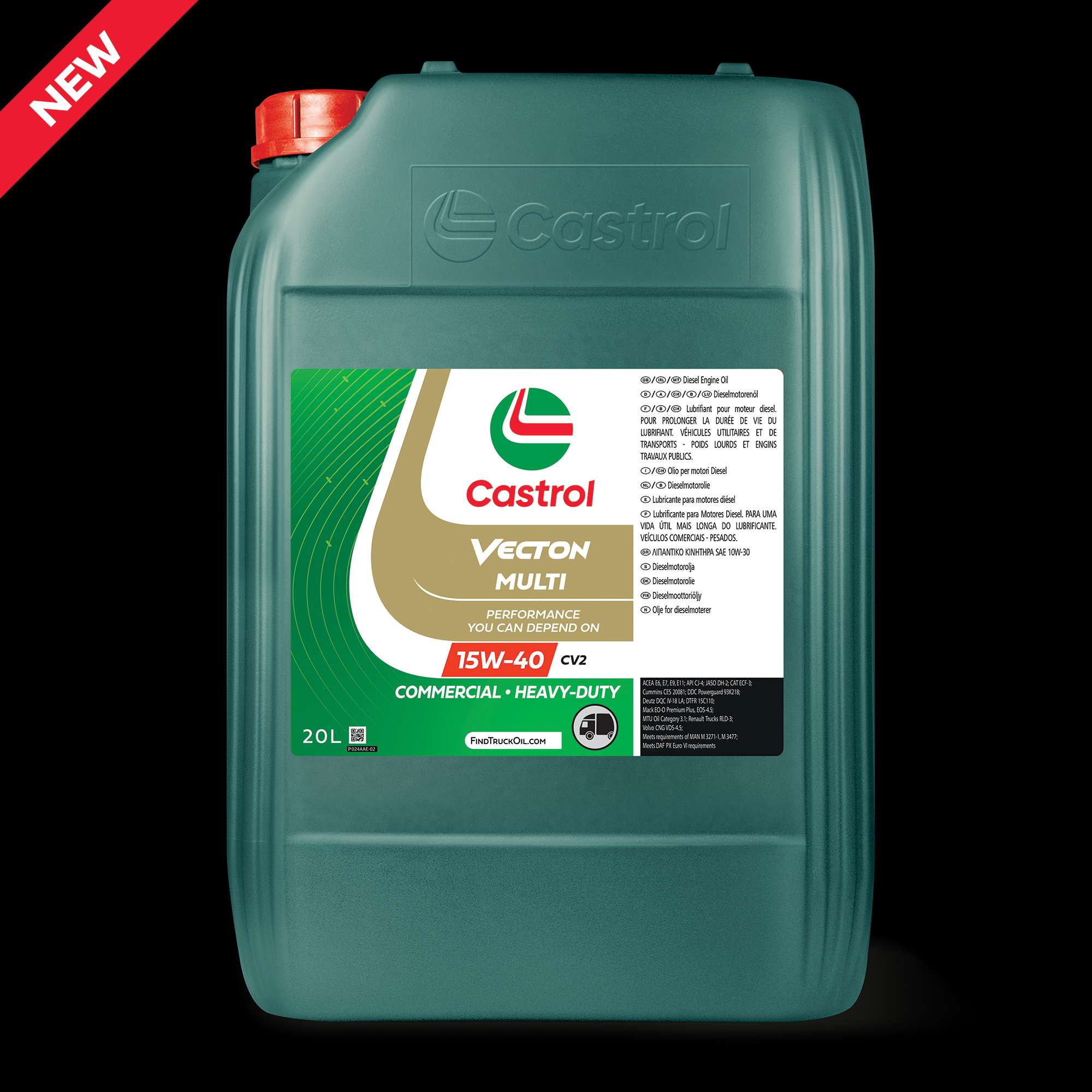 Castrol VECTON – Heavy duty diesel engine oil | Castrol UK & Ireland