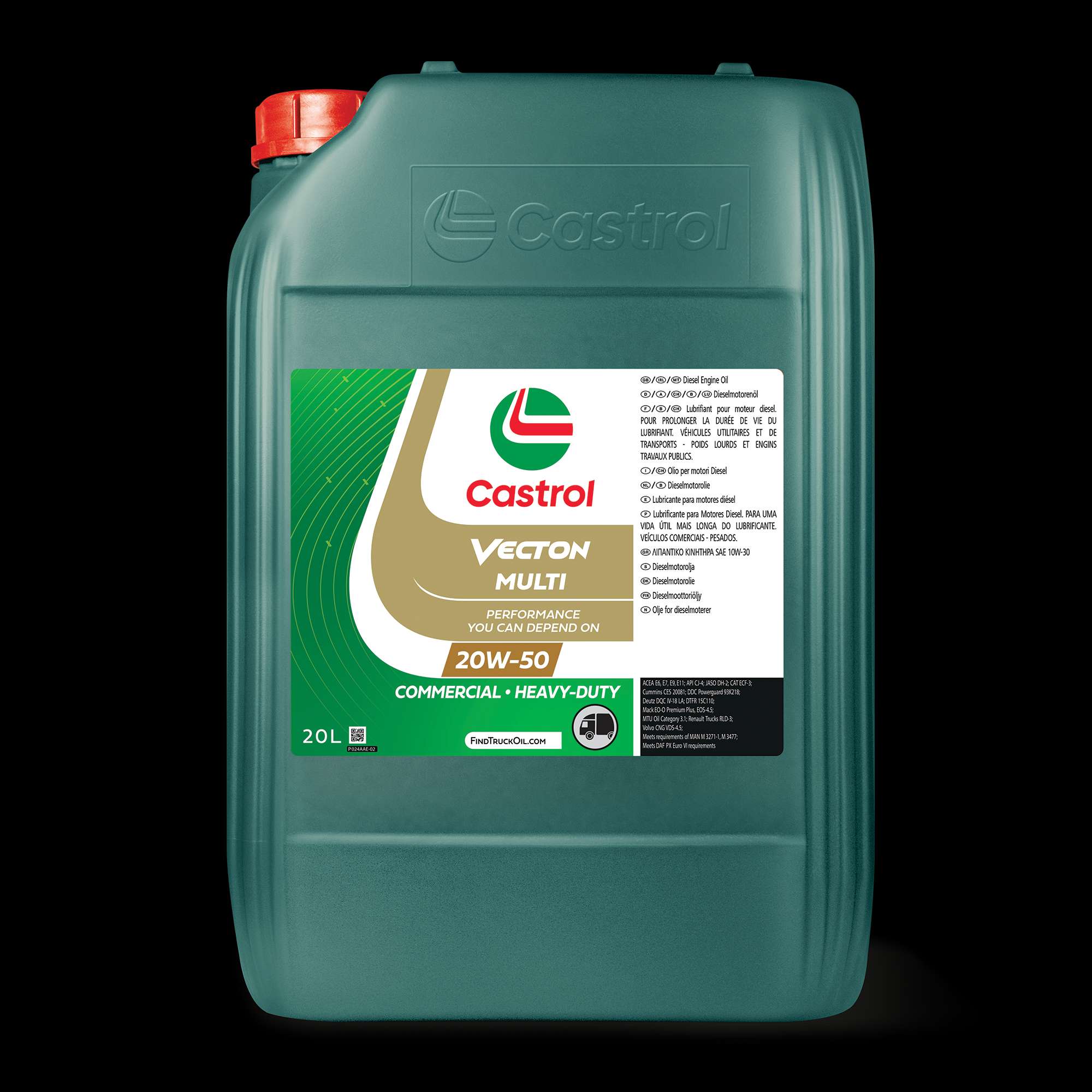 Castrol VECTON – Heavy duty diesel engine oil | Castrol UK & Ireland