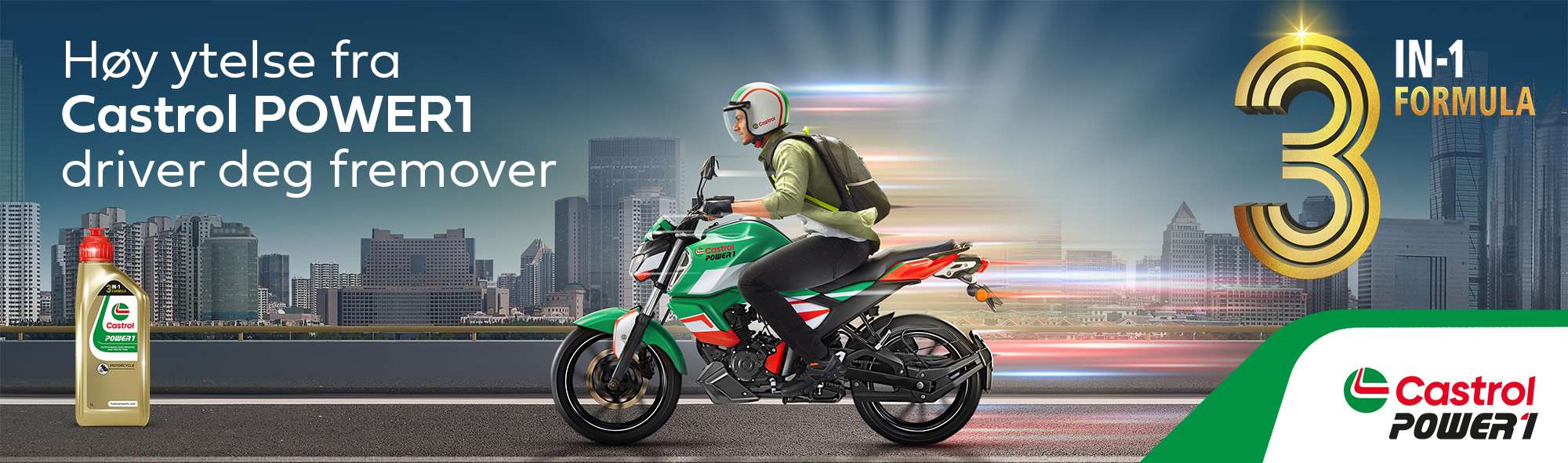 Castrol POWER1 | Castrol Norge